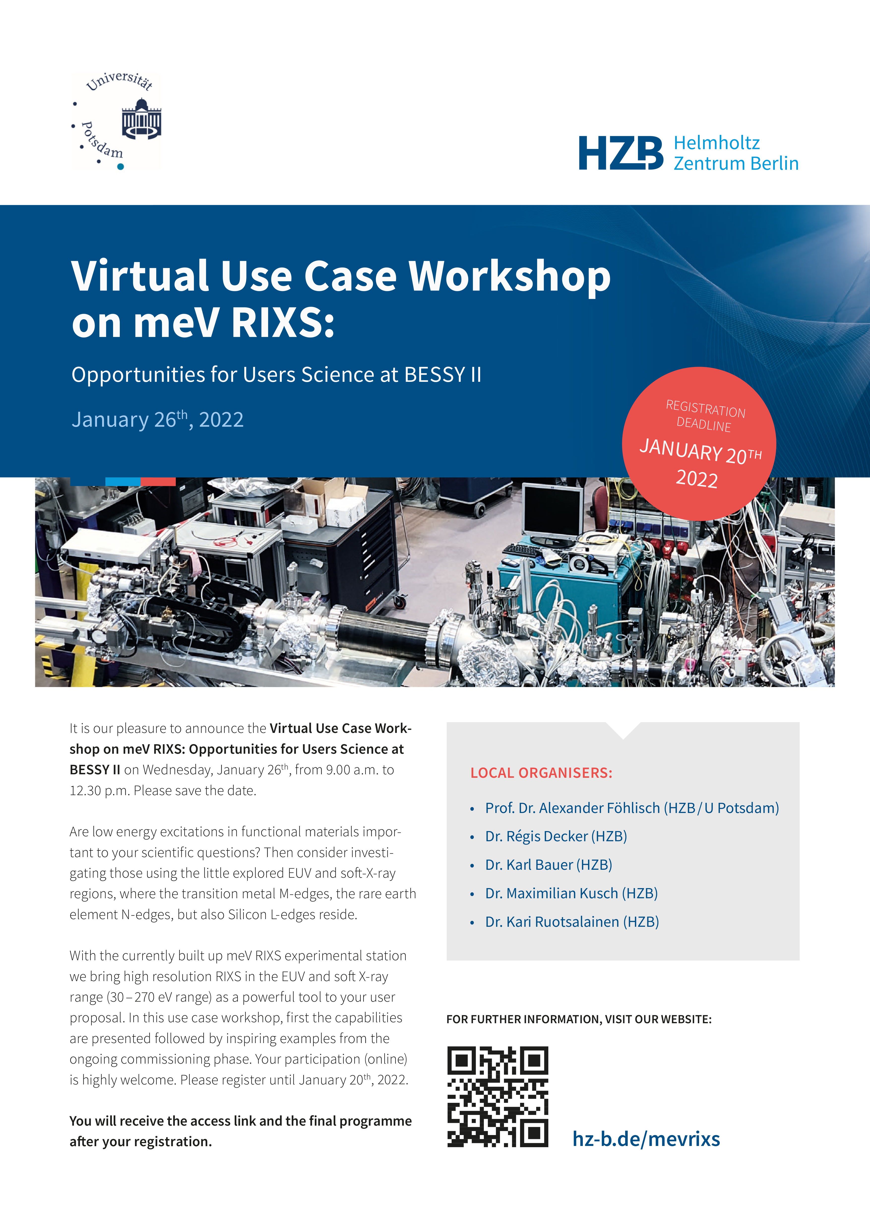 meV RIXS Workshop
